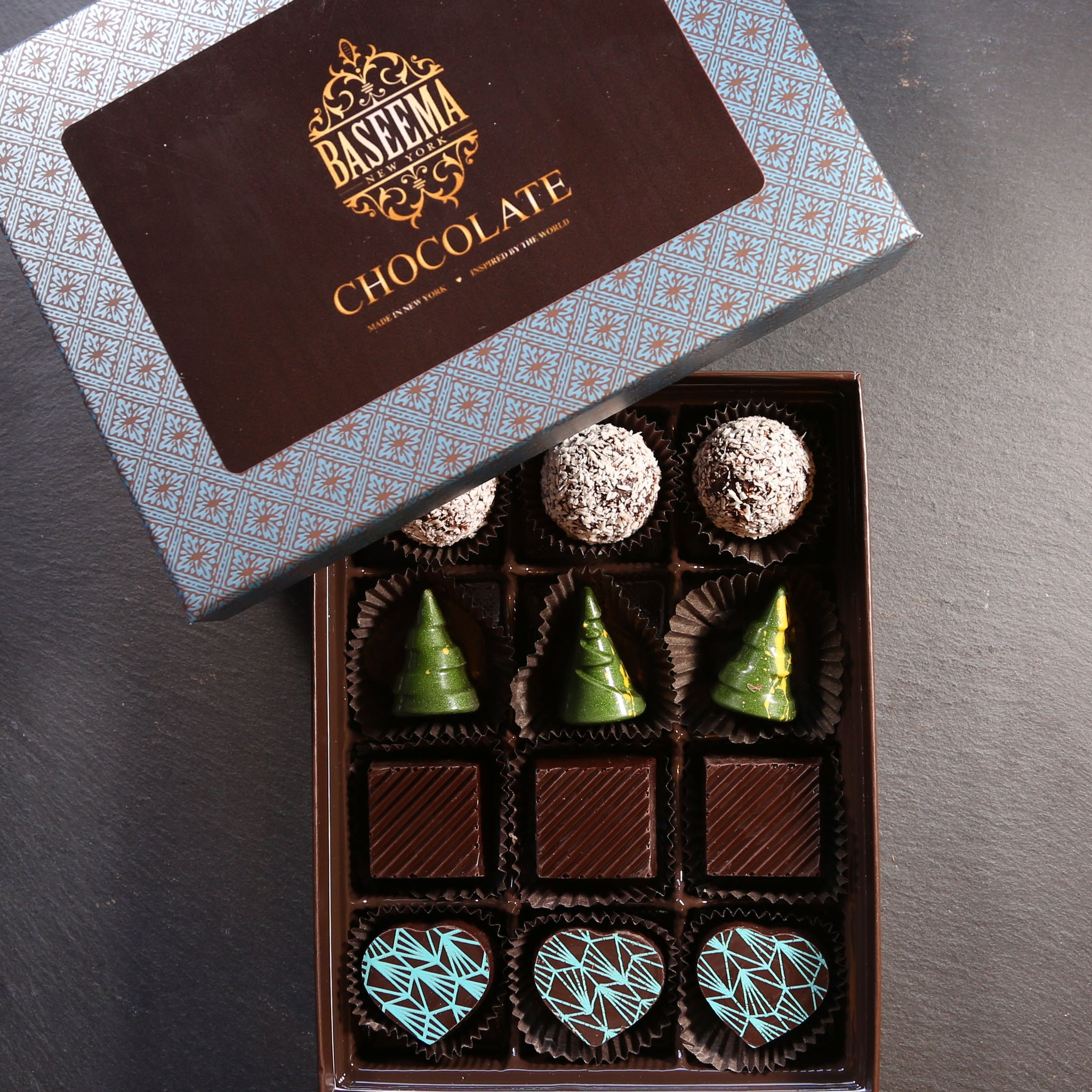 Hand Crafted Gourmet Vegan Chocolate Gift Box – Baseema Chocolate